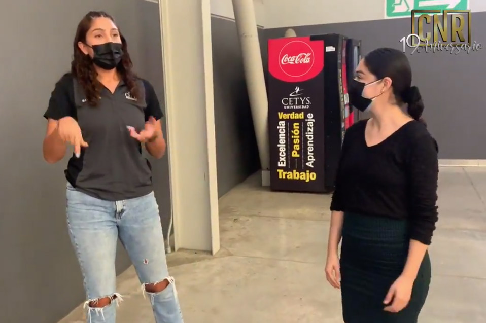 Video-Entrevista con Itzel Figueroa (Básquetbol) para CNR Noticias. - CETYS