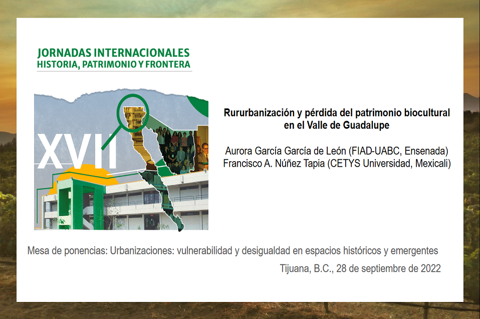 Comparten Avances Sobre Rururbanización Y Pérdida Del Patrimonio